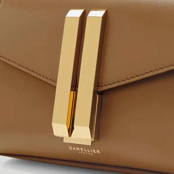 DEMELLIER The Nano Montreal Cross-body Bag - Deep Toffee Smooth