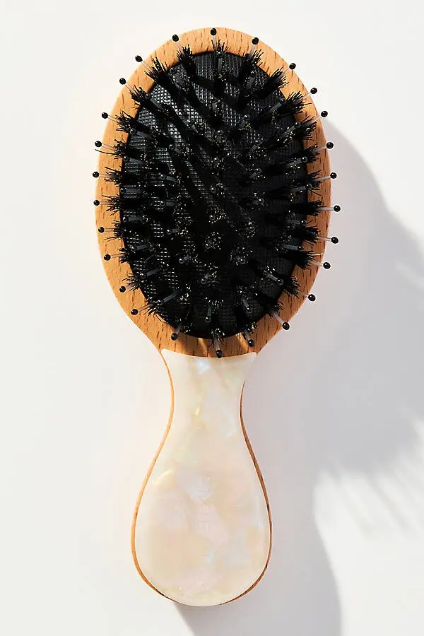 PIXIE WOO Mi Bamboo Hair Brush - White