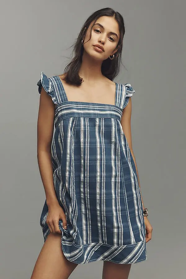 PILCRO Lakeside Swing Mini Dress