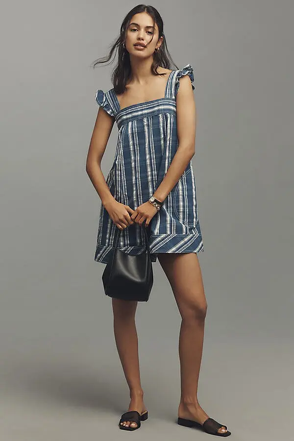 PILCRO Lakeside Swing Mini Dress