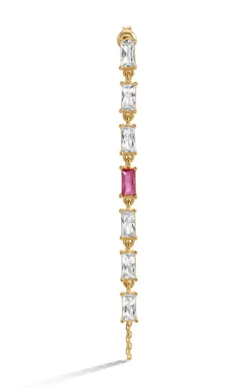 MAZIN JEWELS Genesis Chain Earring - Gold