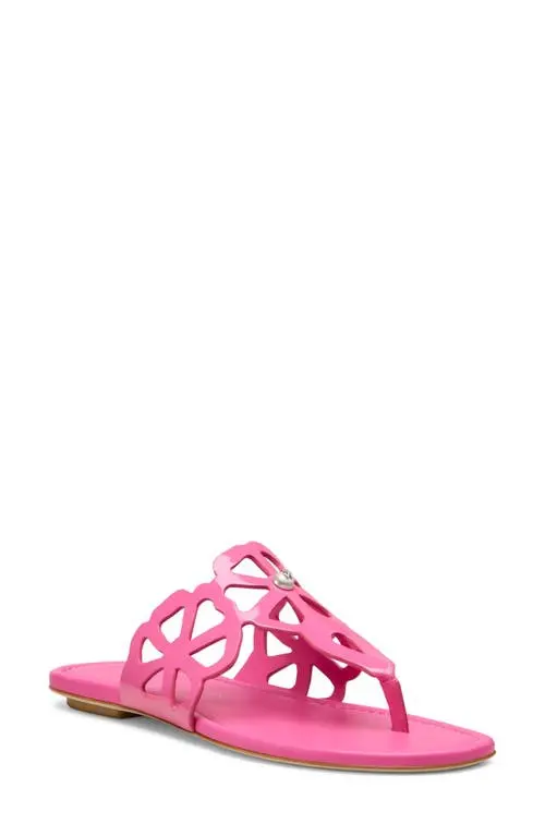 STUART WEITZMAN Jasmine Cutout Sandals - Berry Punch