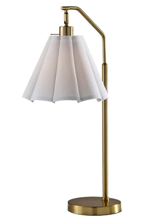 ADESSO Lyra Table Lamp - Antique Brass