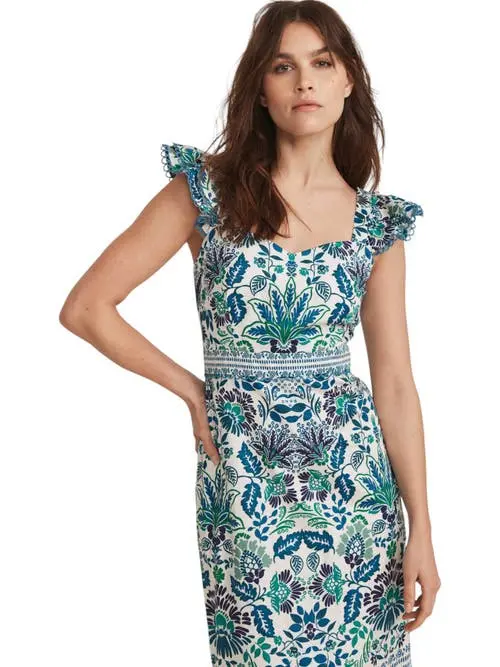 mint velvet green floral print midi dress Buy Mint Velvet Green Floral Print Slip Midi Dress from the Next UK online  shop