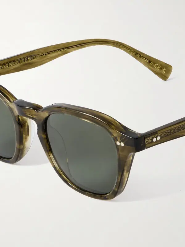 Oliver Spencer Eyles Round-frame Sunglasses