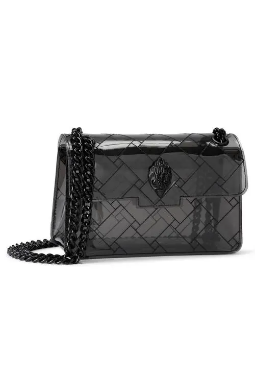 Kurt Geiger Mini Kensington Drench Vinyl Convertible Crossbody Bag