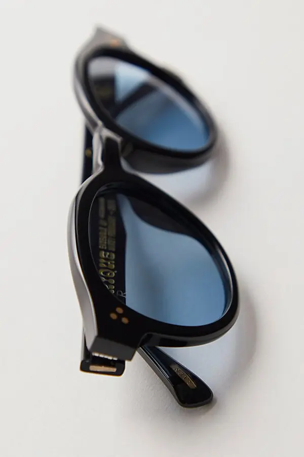 Raen Zelti Sunglasses - Recycled Black/blue