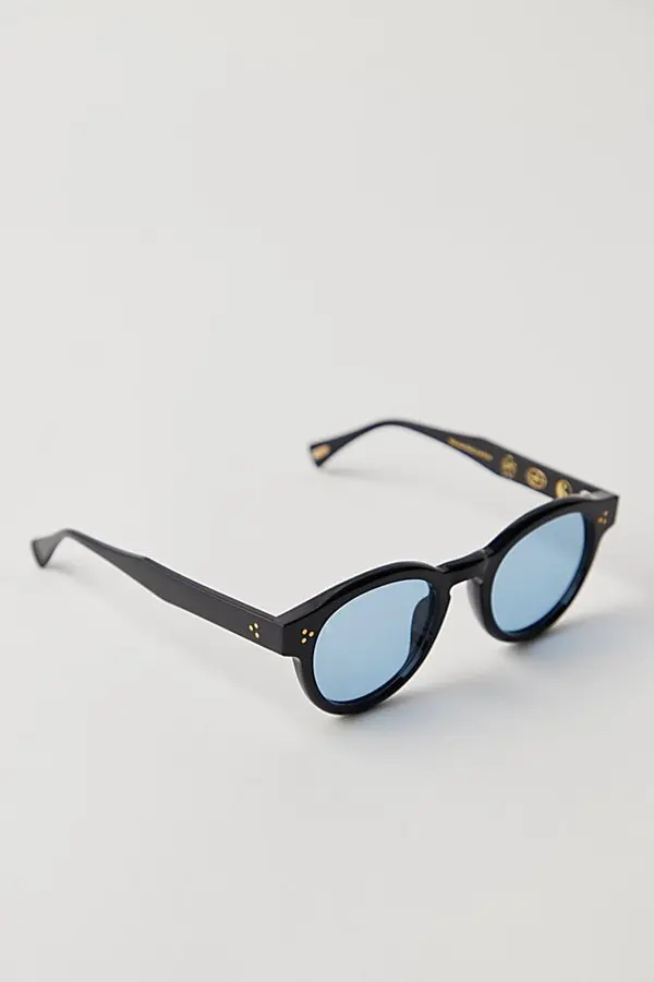 Raen Zelti Sunglasses - Recycled Black/blue