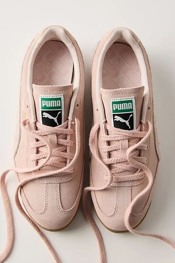PUMA Arizona Suede Sneakers - Rose Quartz/rosebay