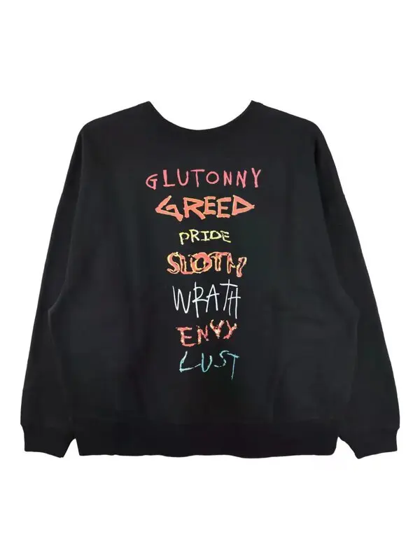 SAINT MXXXXXX Deadly Graphic Sweatshirt