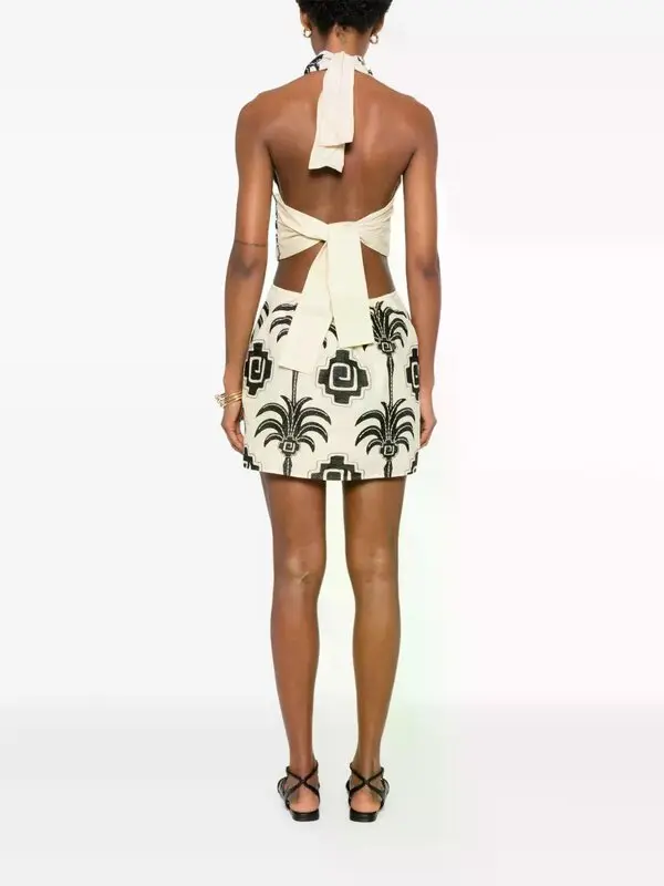 Johanna Ortiz Pintaderas Mini Dress