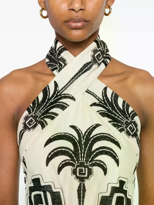 Johanna Ortiz Pintaderas Mini Dress