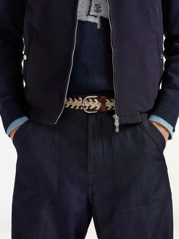 Brunello Cucinelli Braided Belt