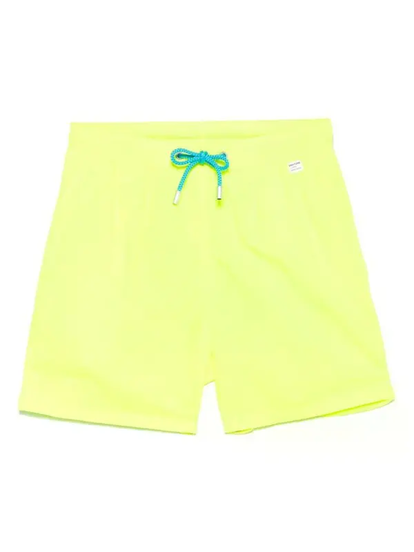 MC2 SAINT BARTH Drawstring Swim Shorts - Yellow