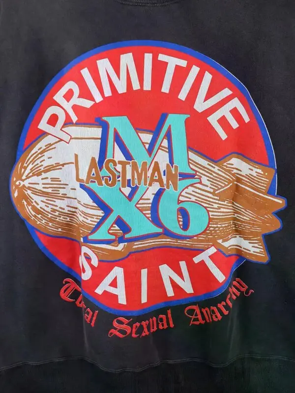 SAINT MXXXXXX Logo-print Sweatshirt