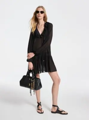 Michael Kors Ruffled Mini Dress