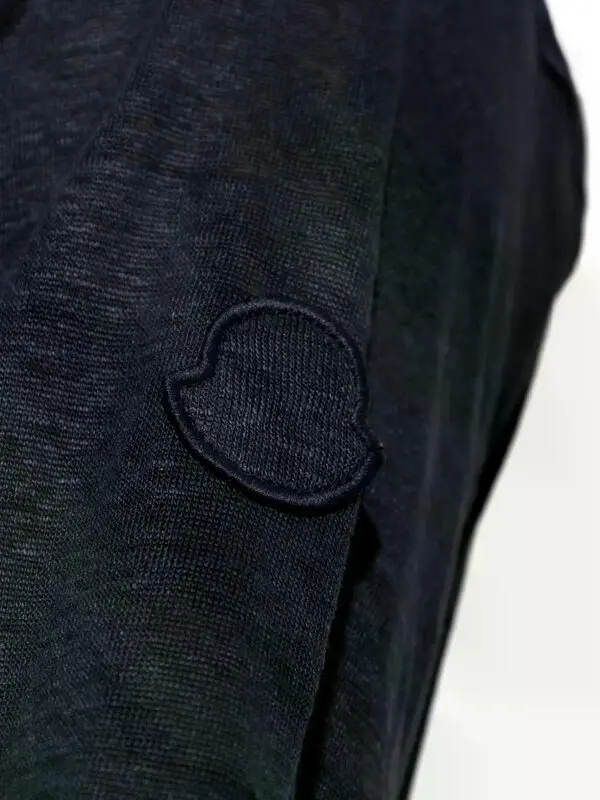 Moncler Linen Polo Shirt