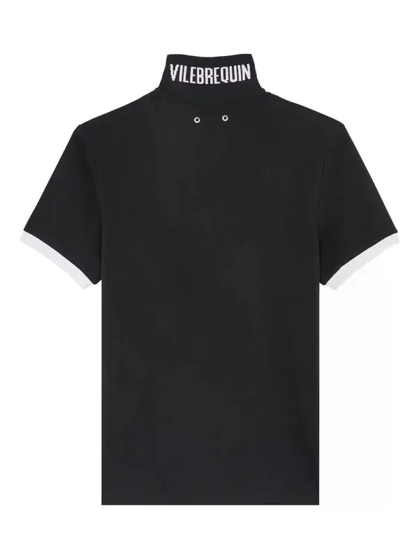 Vilebrequin Cotton Polo Shirt - Black