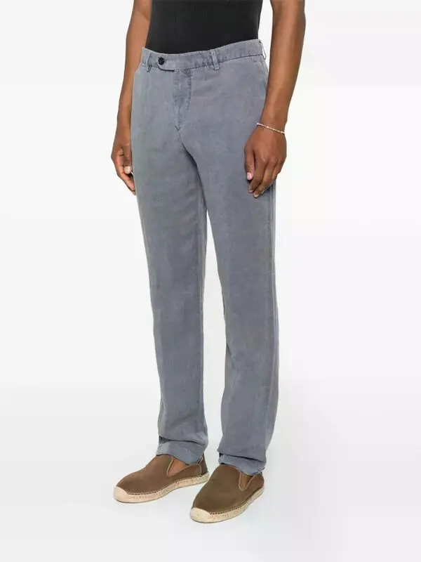 BERWICH Belt-loops Trousers - Blue