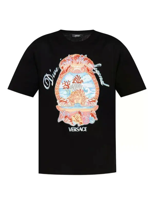 Versace Dive In Crest T-shirt