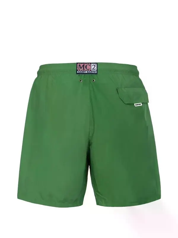 MC2 SAINT BARTH Lighting Swim Shorts - Green_2