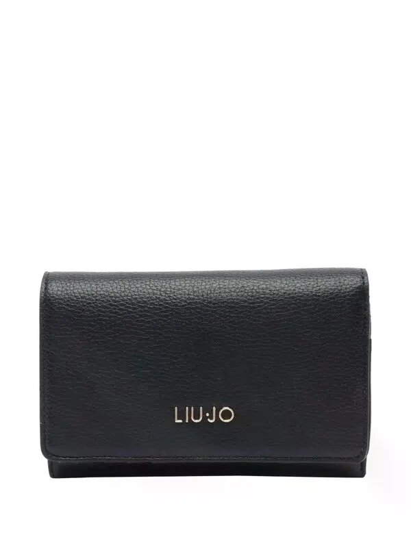 Liu Jo Logo-lettering Wallet - Black