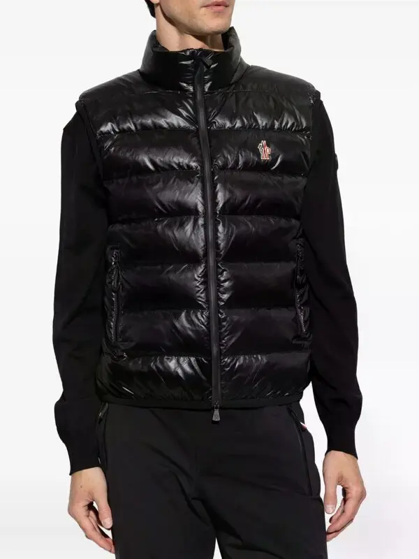 Moncler Down Gilet - Black