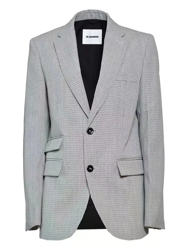 JIL SANDER Checked Blazer