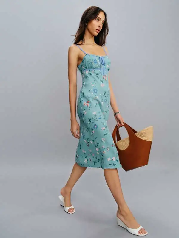 broderie anglaise midi dress Constance Broderie Anglaise Midi Dress