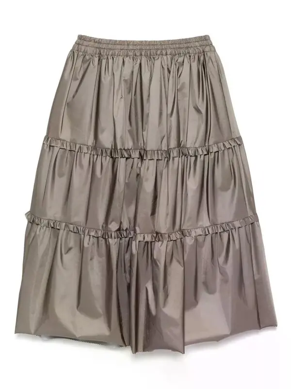 Kolor Layered Skirt - Neutrals
