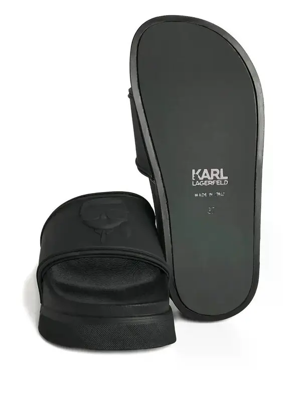 Karl Lagerfeld Ikon Kondo Pool Slides