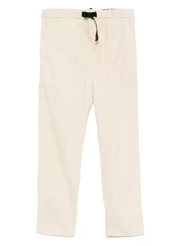 WHITE SAND Cotton Trousers - Neutrals