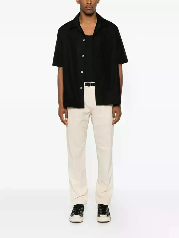 WHITE SAND Cotton Trousers - Neutrals