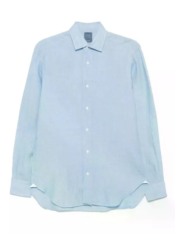 BARBA NAPOLI Linen Shirt