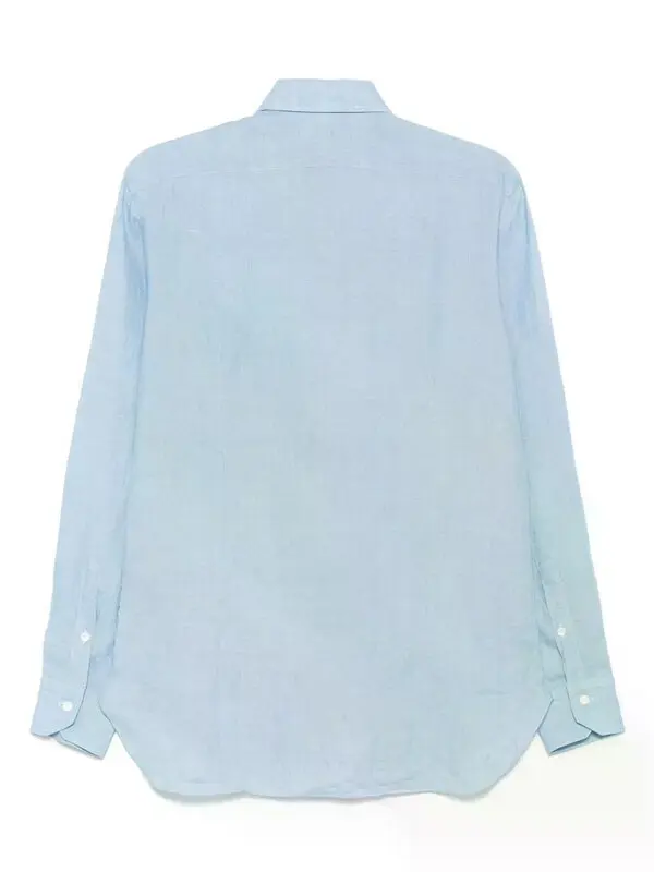 BARBA NAPOLI Linen Shirt
