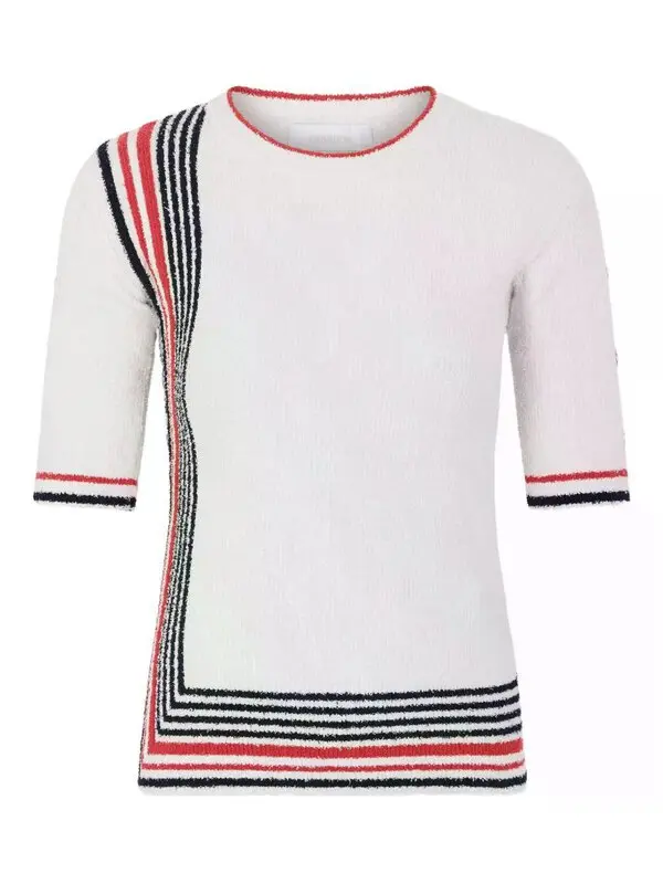 Rabanne Striped Knit Top