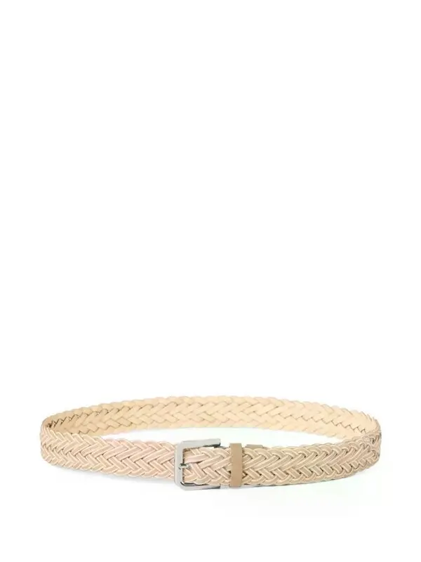 Brunello Cucinelli Braided Two-tone Belt - Neutrals