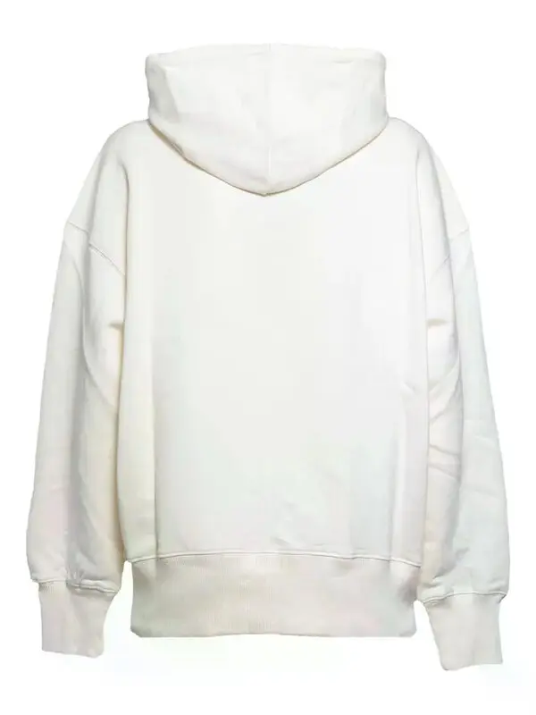 MSGM Logo-print Hoodie - White