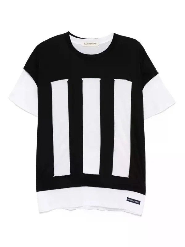 NAMACHEKO Double-layered T-shirt