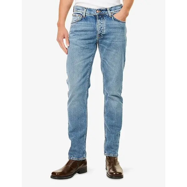 Nudie Jeans Solid Ollie Straight-leg Denim Jeans