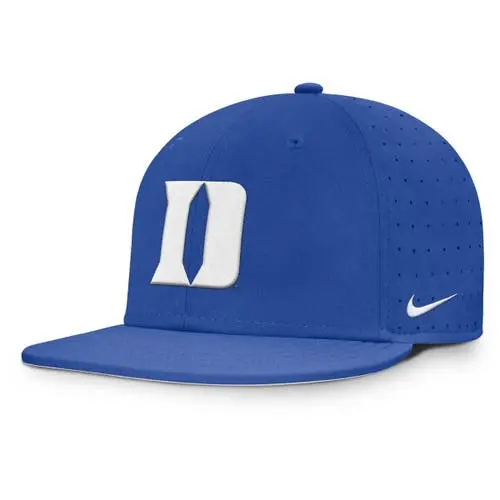 Nike Duke Blue Devils On-field Dugout True Performance Fitted Hat - Royal