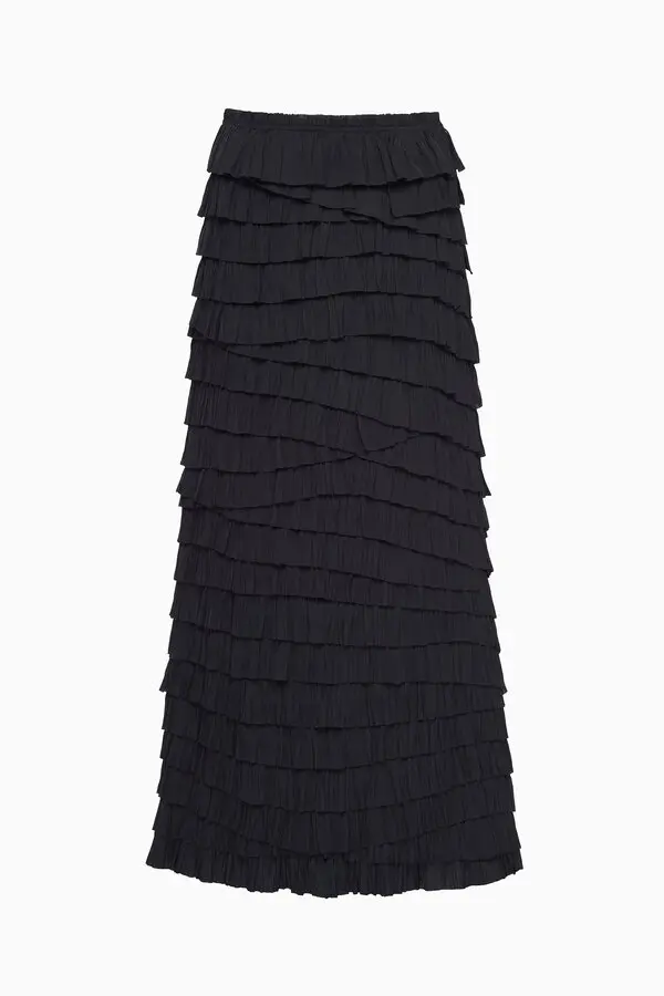 Ulla Johnson Eloise Layered Midi Skirt