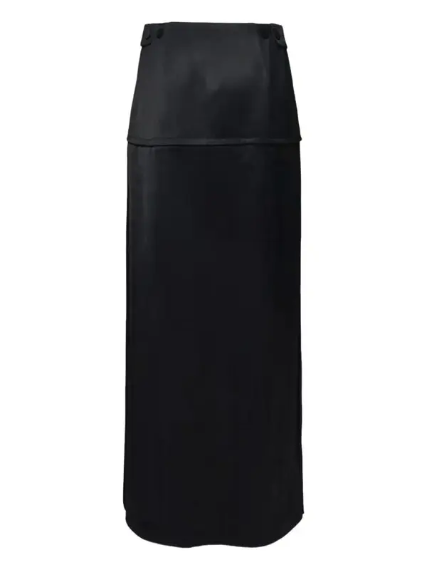 JIL SANDER Straight Skirt - Black