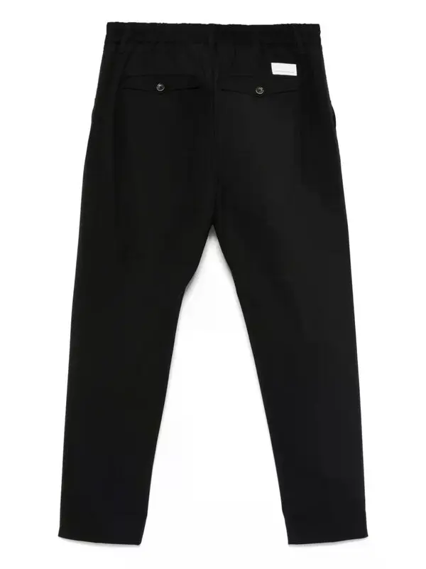 NINE:INTHE:MORNING Straight-leg Trousers - Black
