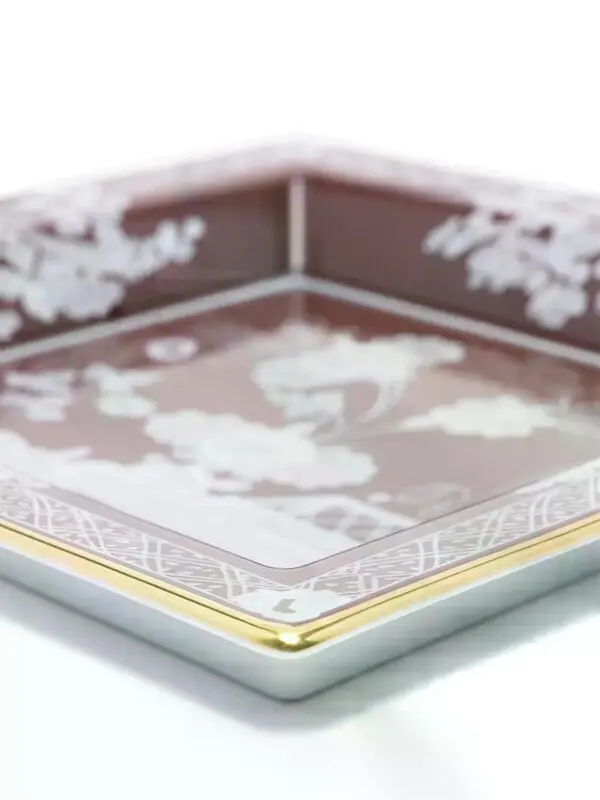 GINORI 1735 Floral-print Decorative Tray