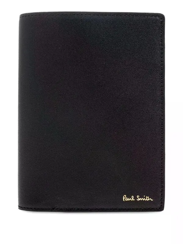 Paul Smith Signature-stripe Wallet - Black