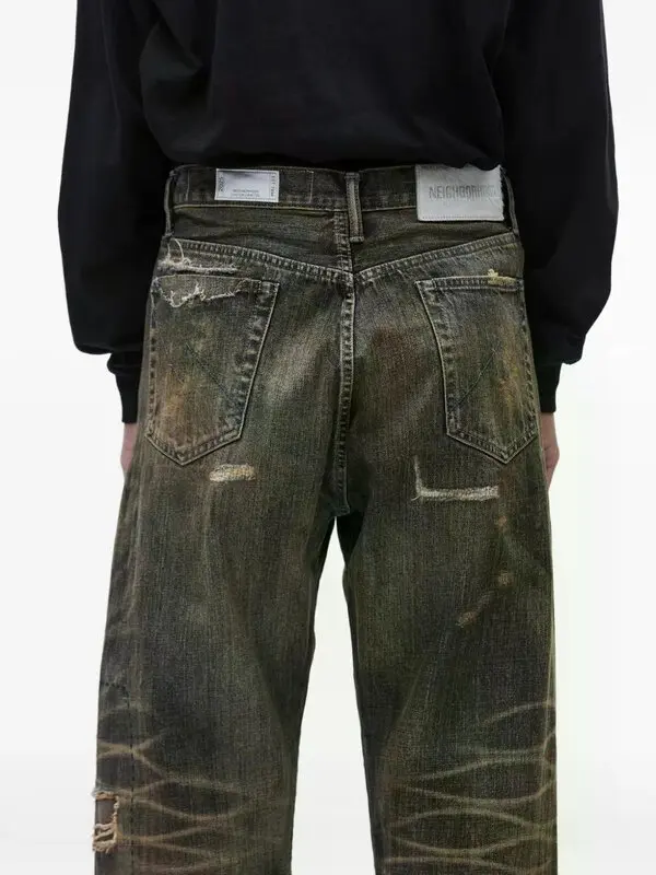 NEIGHBORHOOD Distressed Jeans