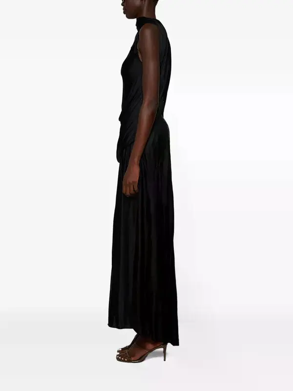 Loewe Anagram Pebble-detail Maxi Dress