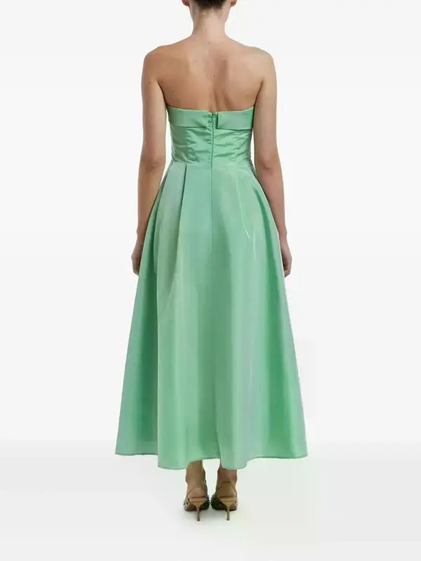 POST MERIDIEM Strapless Midi Dress