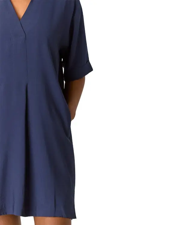 Whistles Melanie Cocoon Dress - Navy